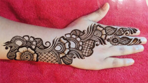 12 Easy Bail Mehndi Designs - Bisnora